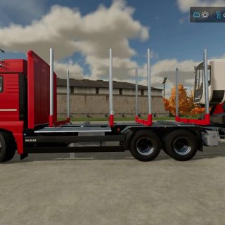 MAN TGX26640 with Cranecabin v1.0 FS22 Mod | Farming Simulator 22 Mod