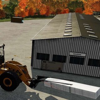 MCE Pallets Storage v1.0 FS22 Mod | Farming Simulator 22 Mod