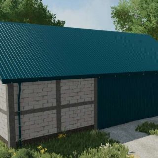 Medium Garage v1.0 FS22 Mod | Farming Simulator 22 Mod