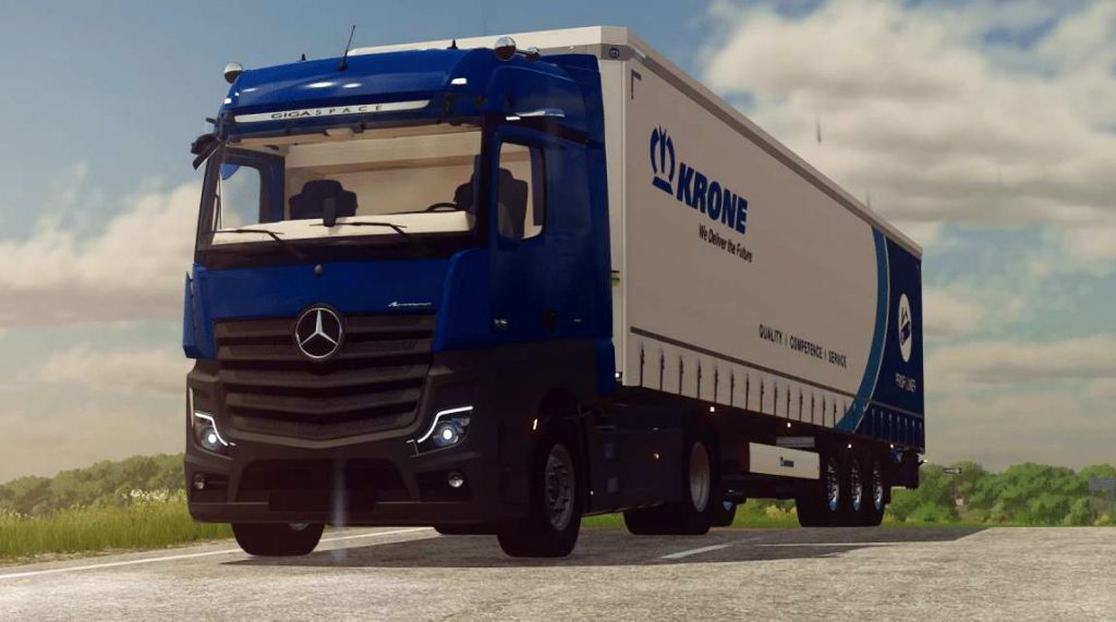 Mercedes-Benz Actros 2020 v1.0 FS22 Mod | Farming Simulator 22 Mod