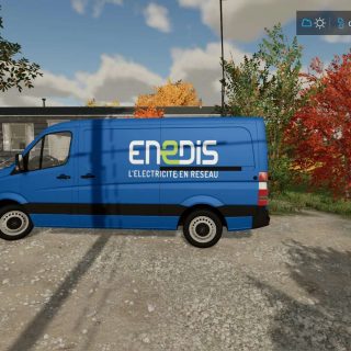MERCEDES SPRINTER - ENEDIS V1.0 FS22 Mod | Farming Simulator 22 Mod