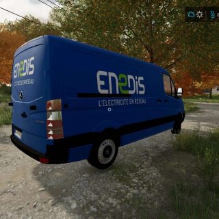 MERCEDES SPRINTER - ENEDIS V1.0 FS22 Mod | Farming Simulator 22 Mod