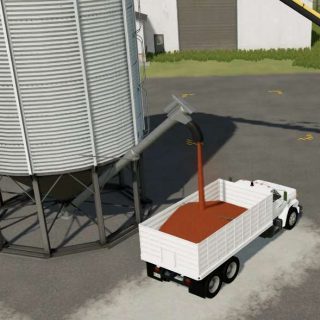 Meridian Hopper Bin with Auger XL v1.0 FS22 Mod | Farming Simulator 22 Mod