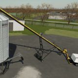 Meridian Hopper Bin with Auger XL v1.0 FS22 Mod | Farming Simulator 22 Mod