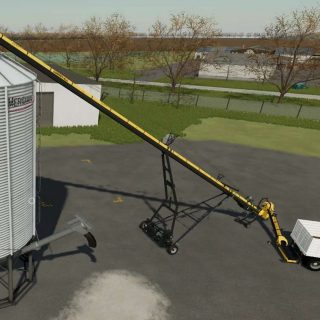 Meridian Hopper Bin with Auger XL v1.0 FS22 Mod | Farming Simulator 22 Mod