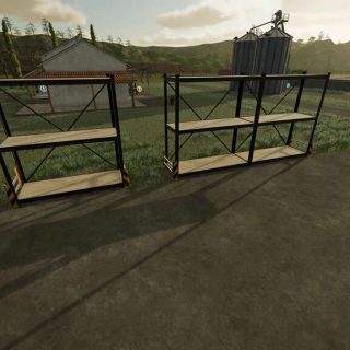 Metal Shelf v1.0 FS22 Mod | Farming Simulator 22 Mod