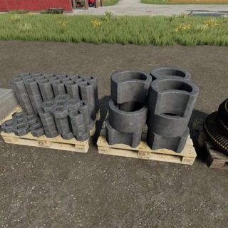 Pallet deco pack v1.0 FS22 Mod | Farming Simulator 22 Mod