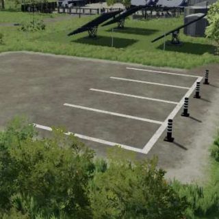 Parking Lines v1.0.0.1 FS22 Mod | Farming Simulator 22 Mod