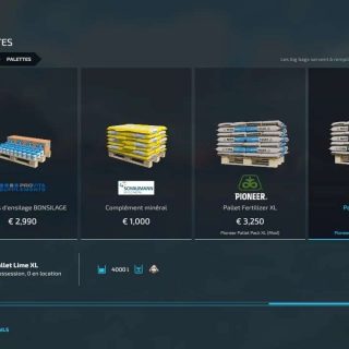 Pioneer Pallet Pack v1.0 FS22 Mod | Farming Simulator 22 Mod