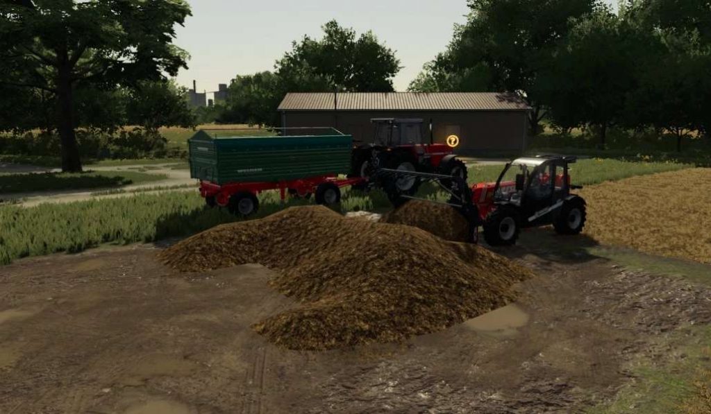 Place for manure v1.0 FS22 Mod | Farming Simulator 22 Mod