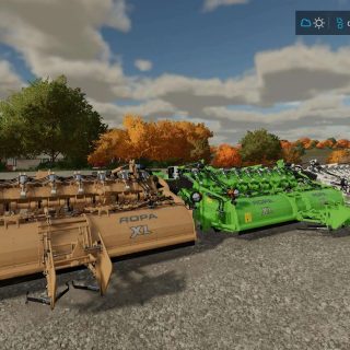 Ropa Pack v1.0 FS22 Mod | Farming Simulator 22 Mod