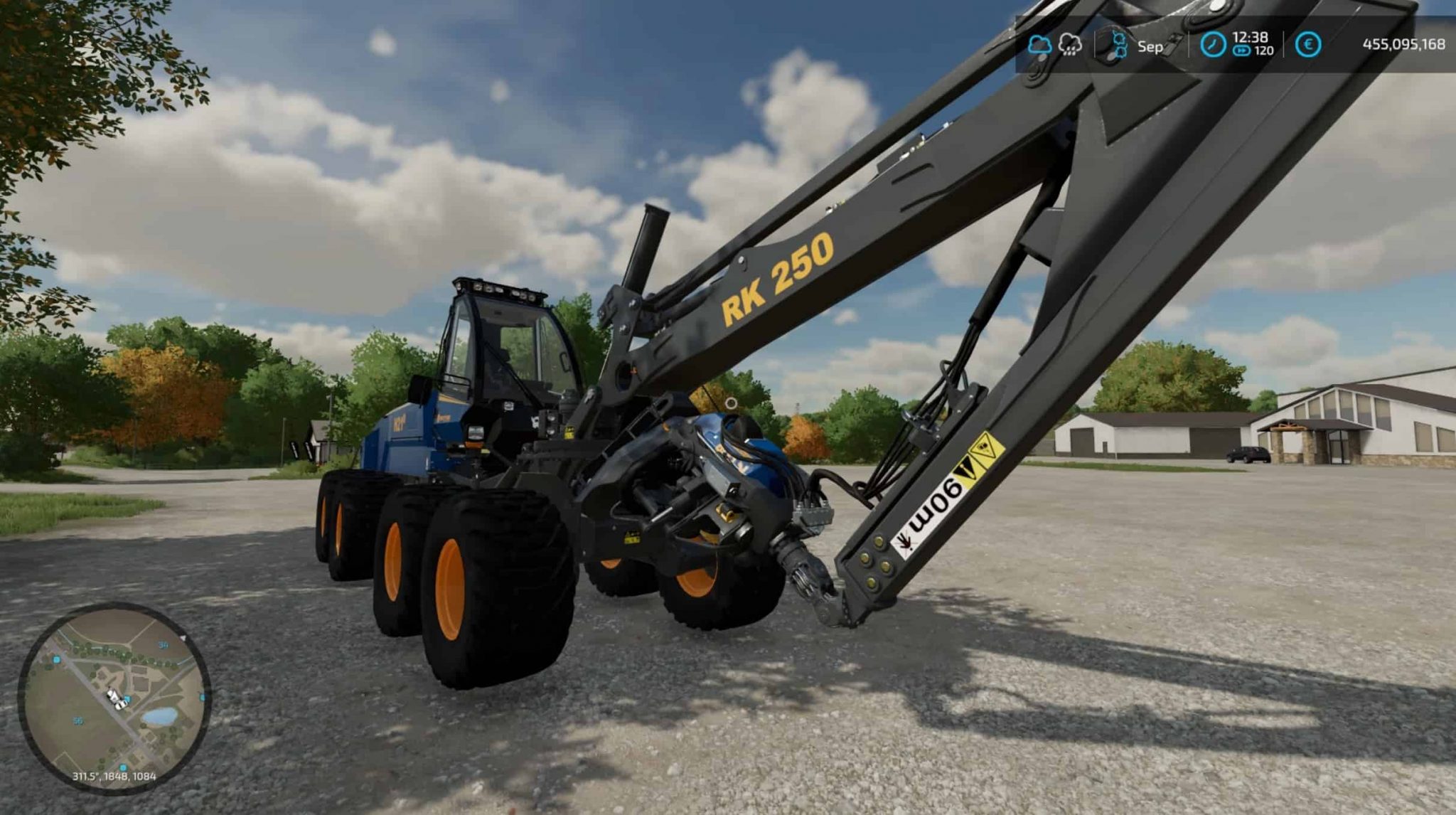 Rottne H21D Forestry Tree harvester v1.0 FS22 Mod | Farming Simulator ...