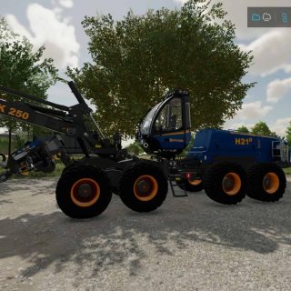 Rottne H21D Forestry Tree harvester v1.0 FS22 Mod | Farming Simulator ...