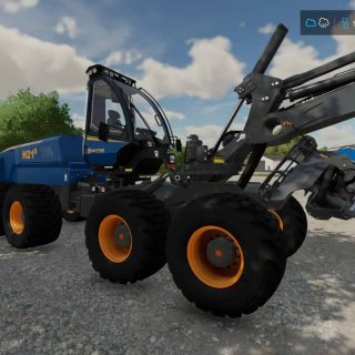 Rottne H21D Forestry Tree harvester v1.0 FS22 Mod | Farming Simulator ...