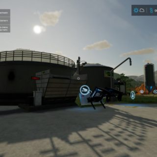 Small BGA 100KW V1.0 FS22 Mod | Farming Simulator 22 Mod