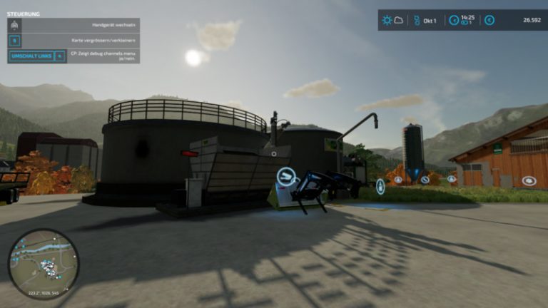 Small BGA 100KW V1.0 FS22 Mod | Farming Simulator 22 Mod