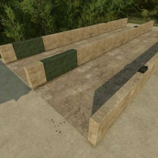 Small Bunker Silo v1.0 FS22 Mod | Farming Simulator 22 Mod