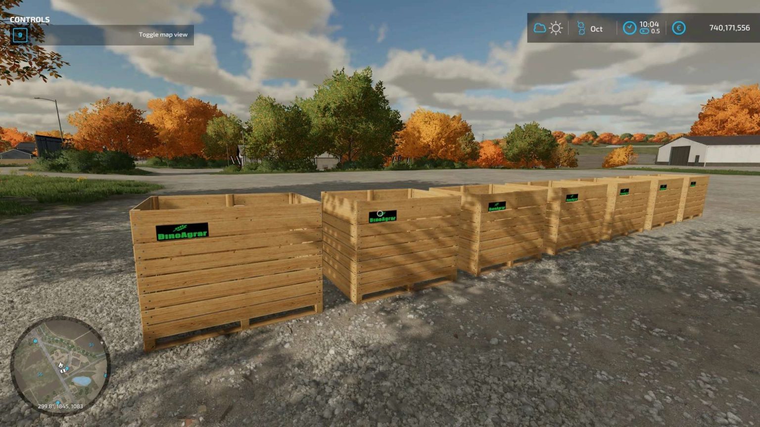 Storage box v1.0 FS22 Mod | Farming Simulator 22 Mod