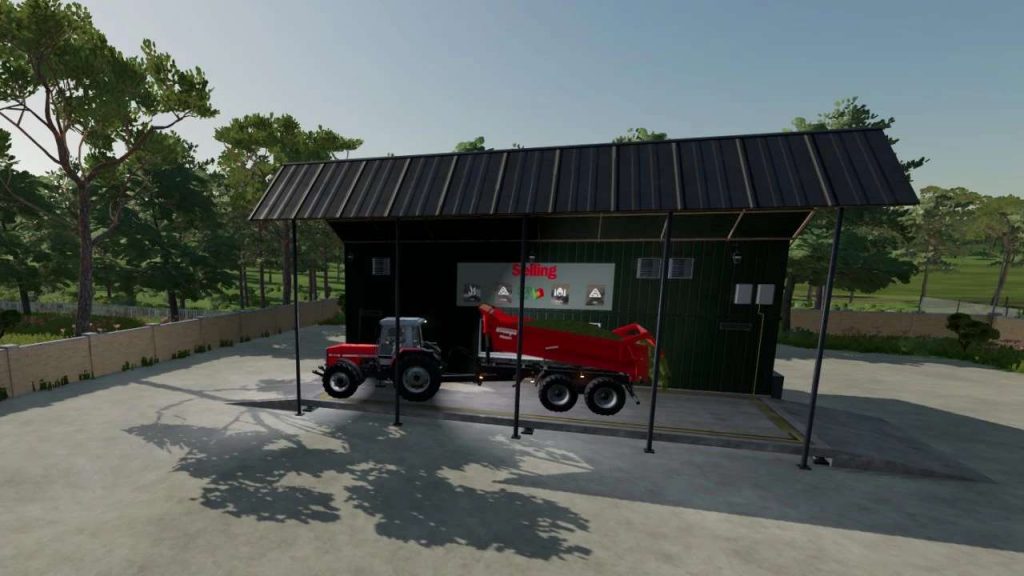 Straw Market v1.0 FS22 Mod | Farming Simulator 22 Mod