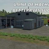 Sugarbeet cutting factory v1.0 FS22 Mod | Farming Simulator 22 Mod