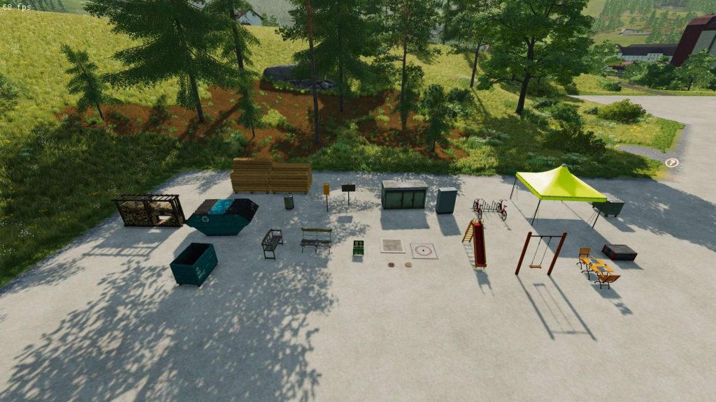 Swiss props V1.0 FS22 Mod | Farming Simulator 22 Mod