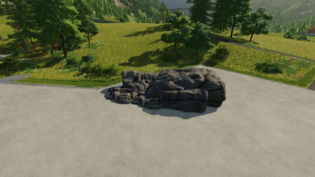 Swiss Rocks V1.0 FS22 Mod | Farming Simulator 22 Mod