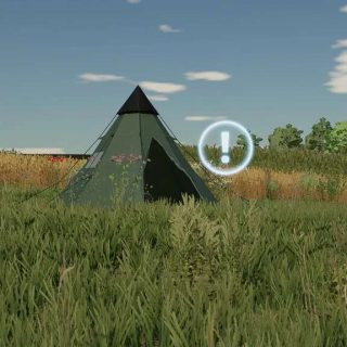 Tent v1.0 FS22 Mod | Farming Simulator 22 Mod