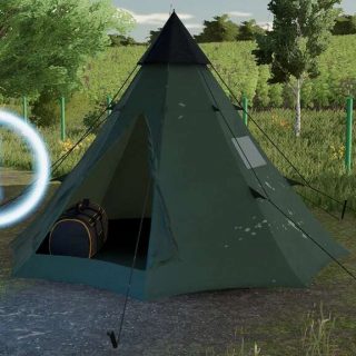 Tent v1.0 FS22 Mod | Farming Simulator 22 Mod