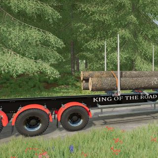 Timbertrailer NMC converted v1.0 FS22 Mod | Farming Simulator 22 Mod