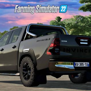 Toyota Hilux Invincible 2021 v1.0 FS22 Mod | Farming Simulator 22 Mod