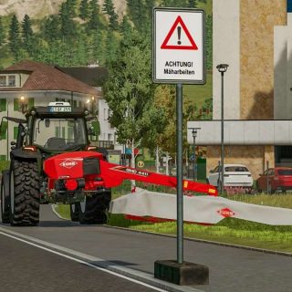 Traffic Sign Pack (portable) v1.0 FS22 Mod | Farming Simulator 22 Mod
