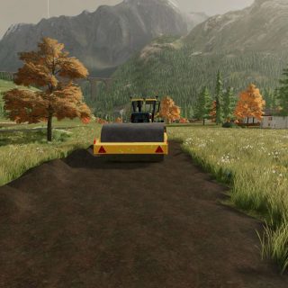 Trailed Compactor Roller v1.0 FS22 Mod | Farming Simulator 22 Mod
