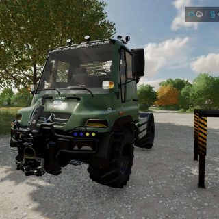 Unimog U400 with Interchangeable Frame v1.0 FS22 Mod | Farming ...