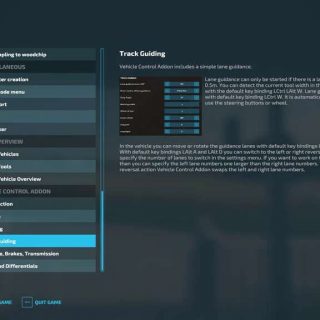 Vehicle Control Addon v1.0 FS22 Mod | Farming Simulator 22 Mod