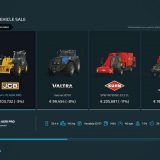 Vehicle Salesystem Customizer v1.0 FS22 Mod | Farming Simulator 22 Mod