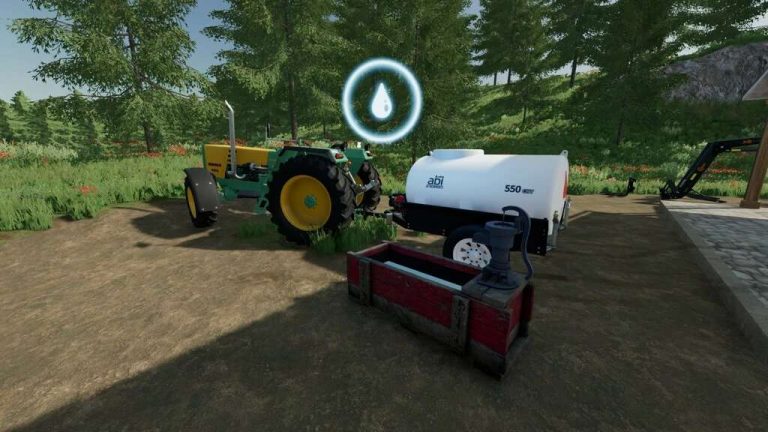 Water Fountain v1.0 FS22 Mod | Farming Simulator 22 Mod