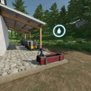 Water Fountain v1.0 FS22 Mod | Farming Simulator 22 Mod