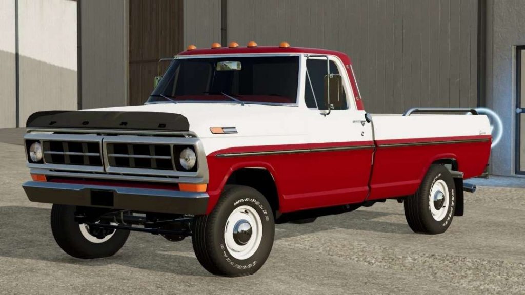 1972 Ford F100 Series v1.0 FS22 Mod | Farming Simulator 22 Mod