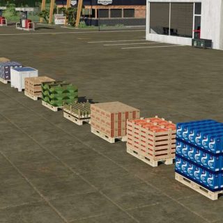 All Buyable Productions Pallet Pack v1.0 FS22 Mod | Farming Simulator ...