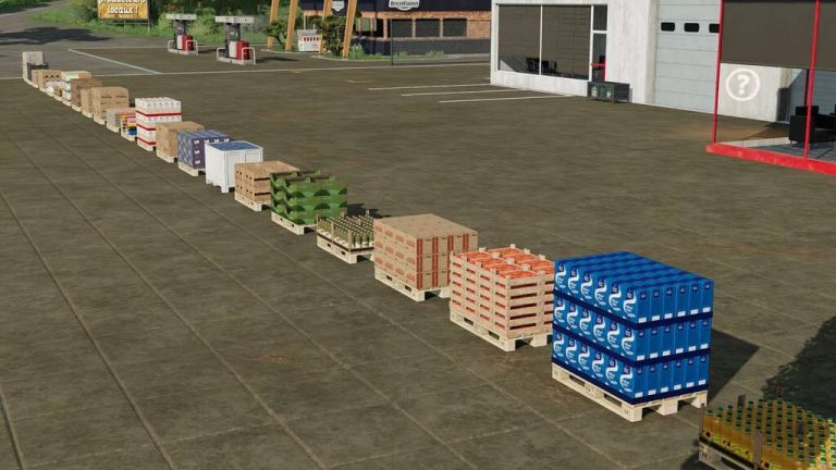 All Buyable Productions Pallet Pack v1.0 FS22 Mod | Farming Simulator ...