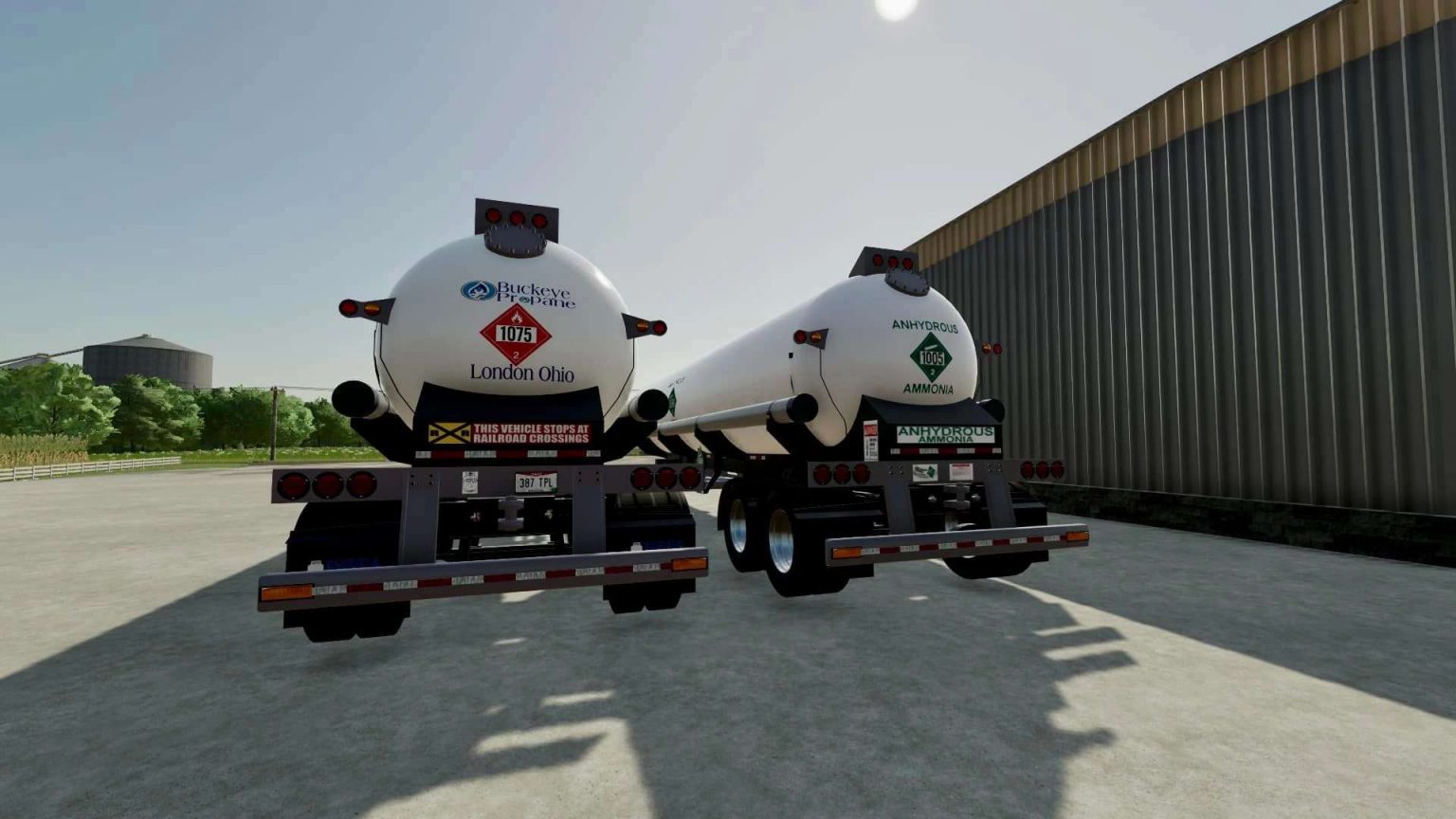 Anhydrous / Propane Transport Trailers v1.0 FS22 Mod | Farming ...