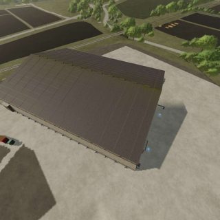 Bale Storage With Shredder v1.0 FS22 Mod | Farming Simulator 22 Mod