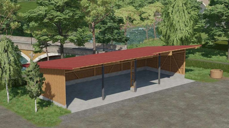 Barn Set v1.0 FS22 Mod | Farming Simulator 22 Mod