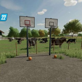 BASKETBALL SET v1.0 FS22 Mod | Farming Simulator 22 Mod