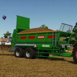 Bergmann TSW 6240W v1.0 FS22 Mod | Farming Simulator 22 Mod