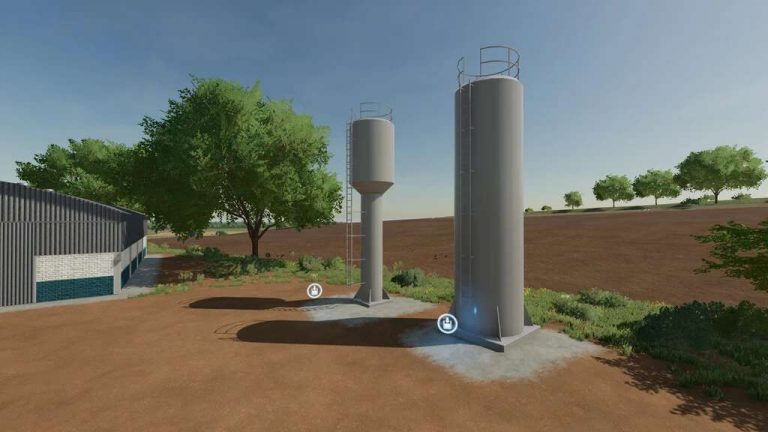 BR Water Tank v1.0 FS22 Mod | Farming Simulator 22 Mod