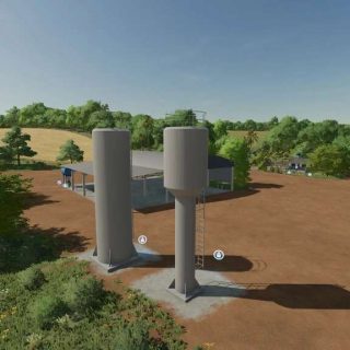 BR Water Tank v1.0 FS22 Mod | Farming Simulator 22 Mod