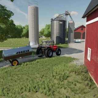 BR Water Tank v1.0 FS22 Mod | Farming Simulator 22 Mod