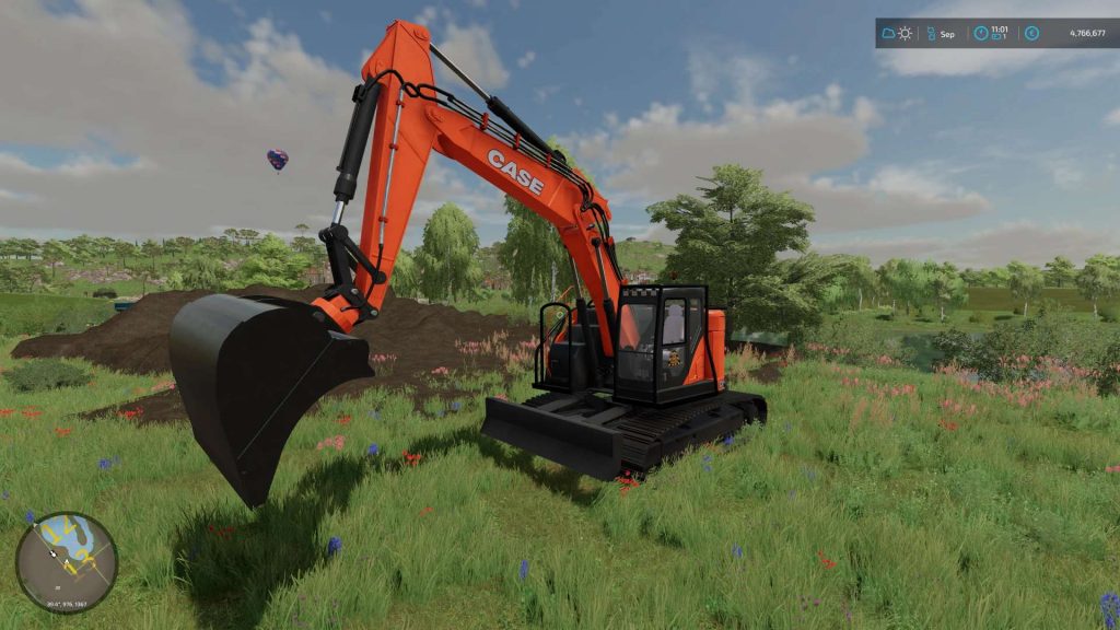 Case CX-245 SR v1.0 FS22 Mod | Farming Simulator 22 Mod