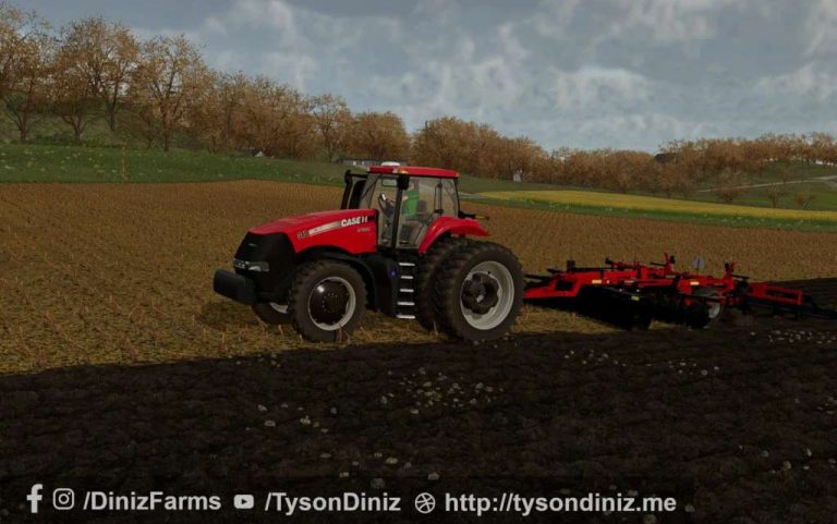 Case IH 870 Ecolo-Tiger 9 Shank Disk Ripper v1.0 FS22 Mod | Farming ...
